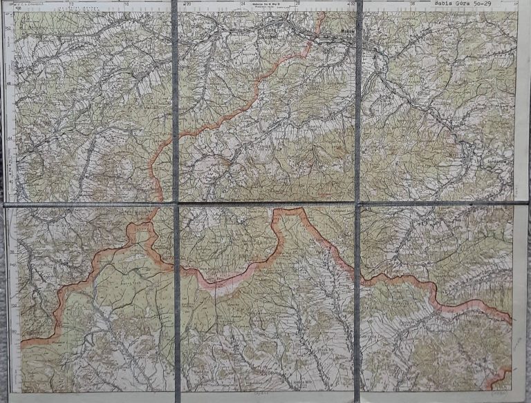 MAPY topograficzne tzw. „sztabówki”. Mapy w skali 1:100 000 wydawane ...