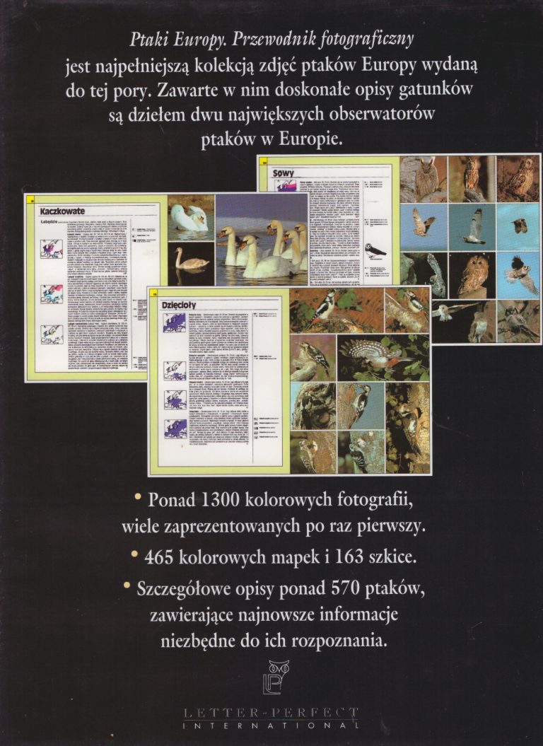 Ptaki Europy. Przewodnik fotograficzny. | Antykwariat Filar