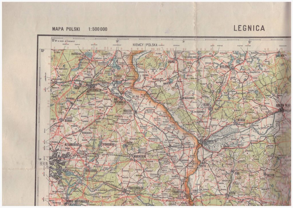 MAPA Polski w skali 1:500 000. WIG. Arkusze 1-12. (Komplet ...